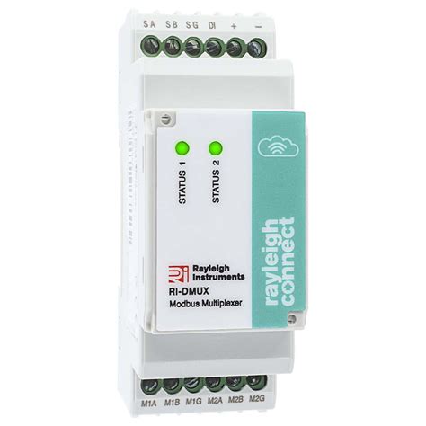 Rayleigh Instruments RI DMUX Modbus RTU Multiplexer X Masters On Single Bus Rayleigh