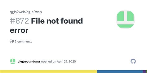 File Not Found Error · Issue 872 · Qgis2webqgis2web · Github