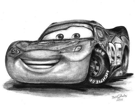 Lightning Mcqueen Sketch At Explore Collection Of