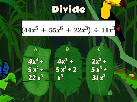 Dividing Polynomials Quiz