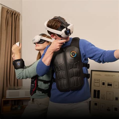 Next Generation Full Body Haptic Suit Bhaptics Tactsuit