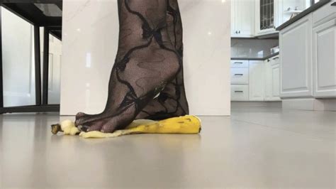 Stocking Banana Crush Asmr Aj Applegates Dark Side Clips4sale