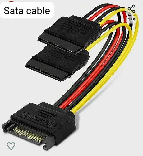 Black SATA CABLE For Computer At Best Price In Coimbatore ID 2852556179662
