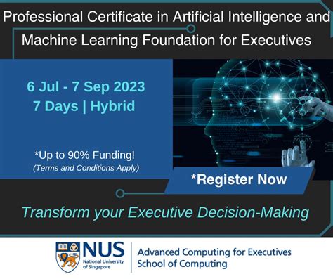 Machinelearning Ai Artificialintelligence Business Business Nus