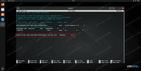 Automatically Mount Usb External Drive Linux Tutorials Learn Linux Configuration