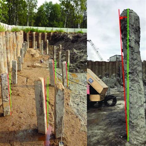Horizontal Displacements Of Driven And Bored Piles Download Scientific Diagram