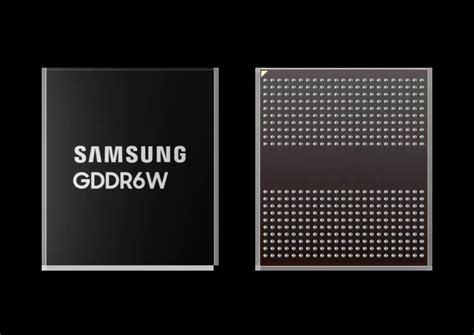 Samsung Gddr6w Graphics Memory Unveiled Doubling The Capacity