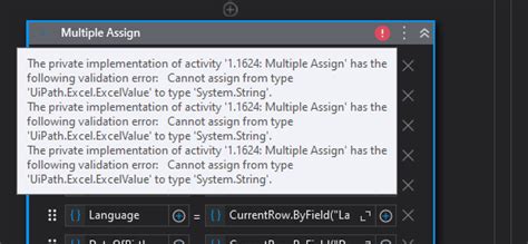 Multiple Assign Erro Activities Uipath Community Forum