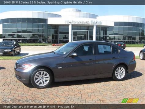 Sparkling Graphite Metallic 2006 Bmw 3 Series 325i Sedan Grey