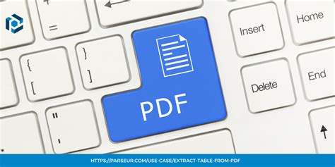 How To Extract Tables From A Pdf In 2024 Parseur®