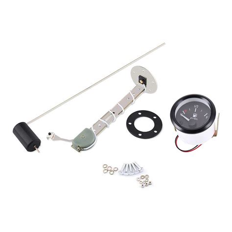 Buy 2 Inch 52mm Digital Led Fuel Level Gauge Meter With Fuel Sensor E