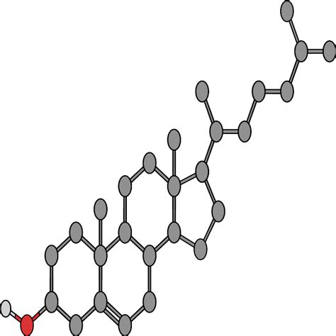 Cholesterol Molecule Figure Science Figures
