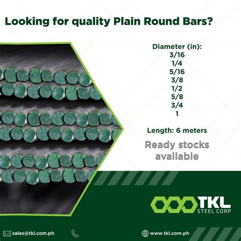 All About Plain Round Bar Tkl Steel Corporation