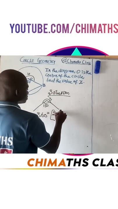 How To Solve Circle Geometry Questions 👌💯 Shorts Chimaths Maths