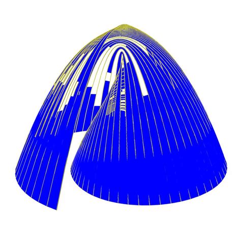 Rotating Arcs Pavilion Parametric House