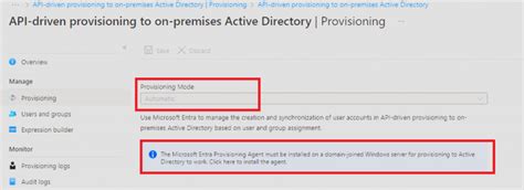 Getting Started With Api Driven Inbound User Provisioning To On Premises Ad Christianfrohndk