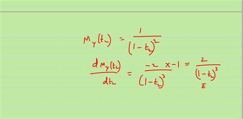 Solved Find The Mgf Moment Generating Function Of The Continuous Random Variables X And Y