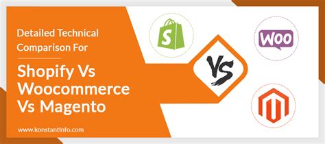 Shopify Vs WooCommerce Vs Magento Detailed Technical Comparison Magento Woocommerce