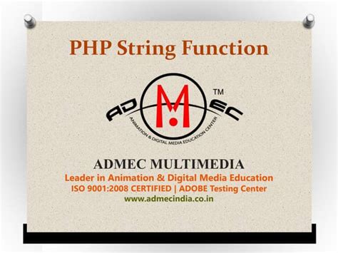 Php String Function Pptx Programming Languages Computing