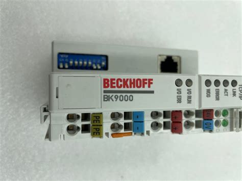 Beckhoff Bk9000 Ethernet Coupler Module Novus Ferro Pte Ltd