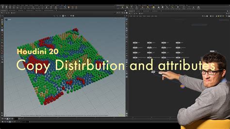 Houdini Copy Distribution And Attributes Youtube