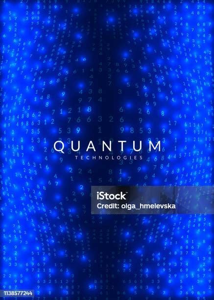 빅 데이터 배경입니다 시각화 인공 지능 딥 러닝 및 양자 컴퓨팅을 위한 기술 0명에 대한 스톡 벡터 아트 및 기타 이미지 0명 과학 데이터 Istock