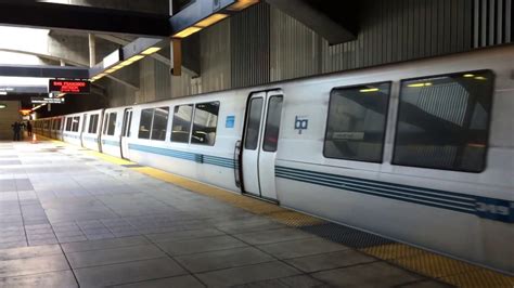 Bart San Bruno Station California Bay Area Rapid Transit Slow Motion