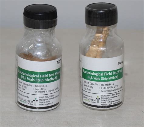 Transchem H2s Strip Bacteriological Field Testing Kit Rs 1200 Box Id 4629301791