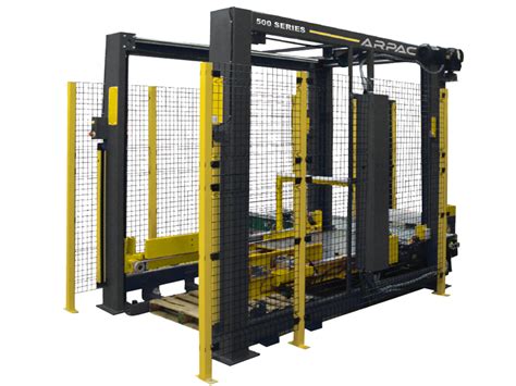 Low Level Semi Automatic Case Palletizer Sourceline Machinery