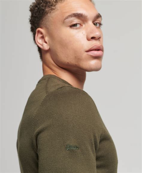 Superdry Vintage Emb Cotton Cash Crew Sherpa Clothes E Shop