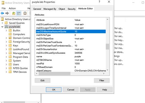 Resource Based Constrained Delegation Penetration Testing Lab