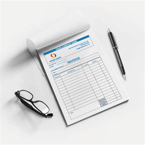 Personalised Invoice Book Duplicate Or Triplicate Books