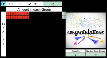 Modeling Integer Division Tutorials Guided Division Practice S Facts