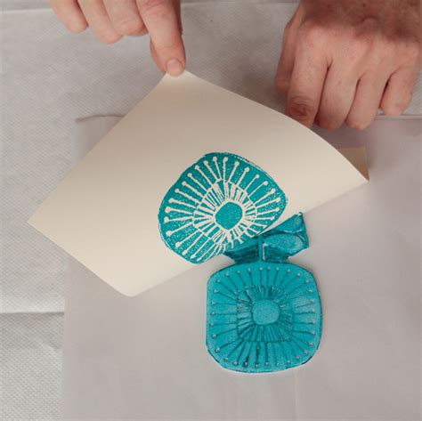 Polystyrene Tile Printing On Paper And Fabric — Kate Watkins Artist And Printmaker