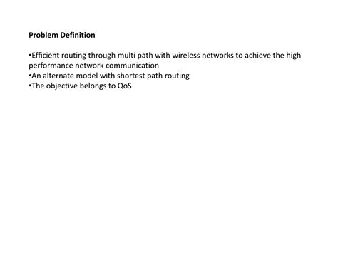 Qos And Routing In Regular Wireless Mesh Topology Ppt