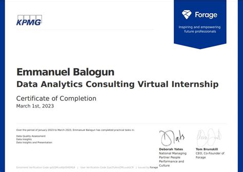 Emmanuel Balogun On Linkedin Dataanalytics Internship
