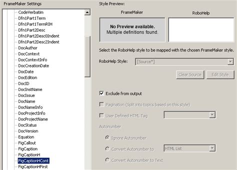 solved framemaker to robohelp remove figure captions adobe product
