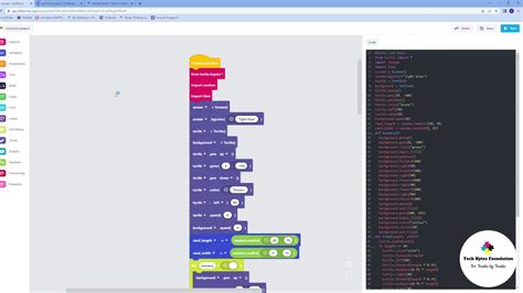 Hannah Used Python To Create A Fractal Tree Tech Bytes Foundation