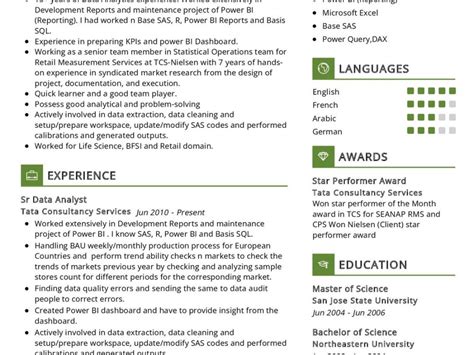 Sr Data Analyst Resume Sample In 2026 Resumekraft
