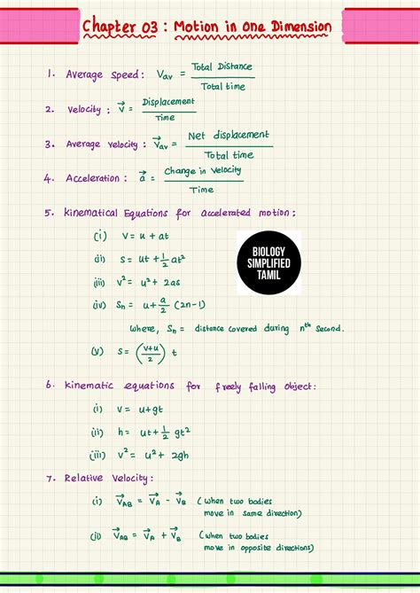 Basic Physics Equations Pdf
