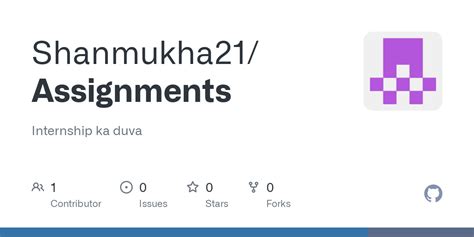 Github Shanmukha21assignments Internship Ka Duva