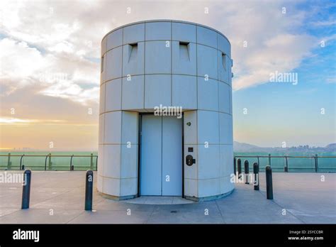 Los Angeles California December 14 2024 Elevator Shaft Structure
