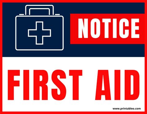 33 First Aid Sign Download Free Printables