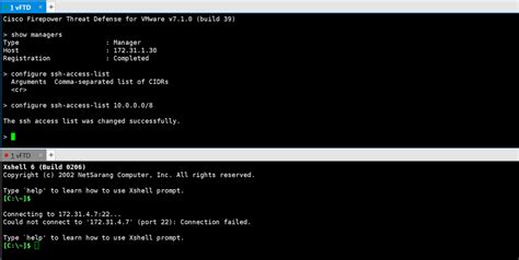 How To Restrict Access To Ftd Management Interface Cisco Community