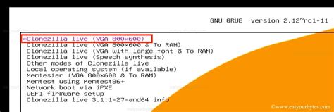 How To Restore A Disk Image With Clonezilla
