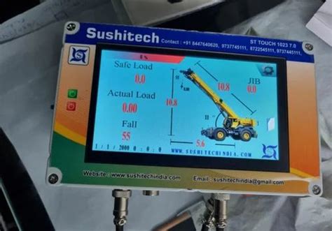 Crane Rail Safe Load Indicator Telescopic Lattice Boom For Laboratory