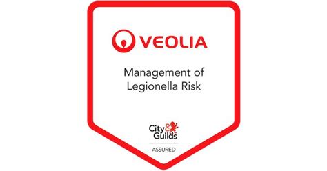 Dhiraj Patel On Linkedin Management Of Legionella Risk Veolia Was Issued By City And Guilds To…
