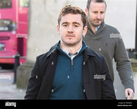 Ireland And Ulster Rugby Player Paddy Jackson Arrives At Belfast Crown Court Where He And His