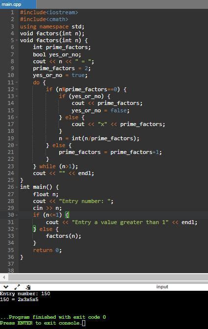 Write A Program That Asks The User For An Integer And Then Prints Out