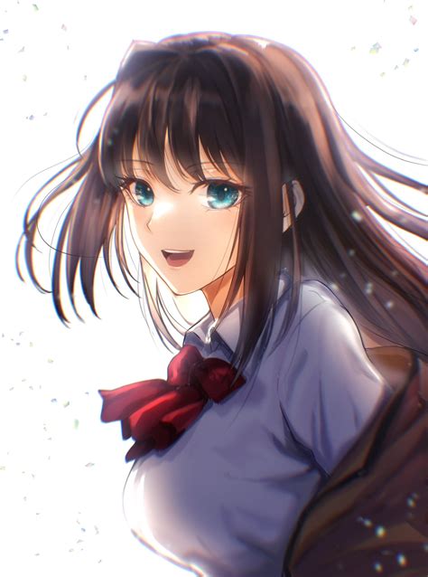 Aozaki Aoko Mahou Tsukai No Yoru Drawn By Toomishou Danbooru